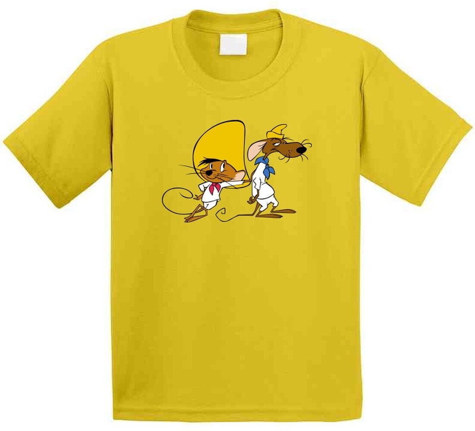 Speedy Gonzalez And Slow Poke Rodriguez Cartoon T Shirt | eBay