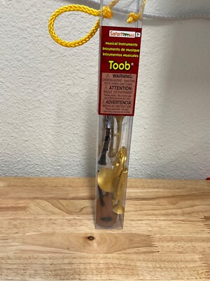 Safari Ltd Toob Musical Instruments Toy Figures 685404 Guitar Saxophone ...