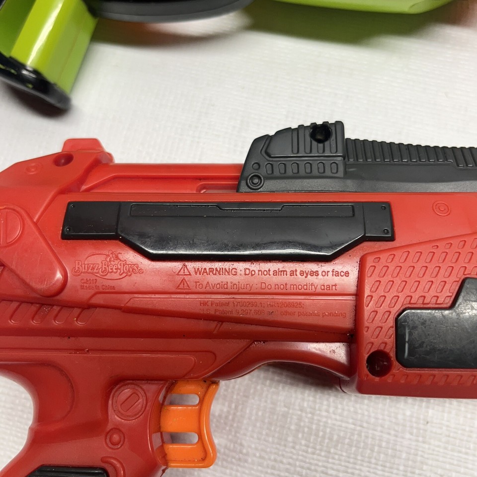 Lot of 6 Buzz Bee Toys Dart Guns Air Max 1 Tek 6 Warriors Bursters ...