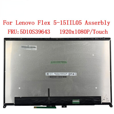 5D10S39643 New Lenovo Ideapad Flex 5 15IIL05 LCD Touch Screen Display ...