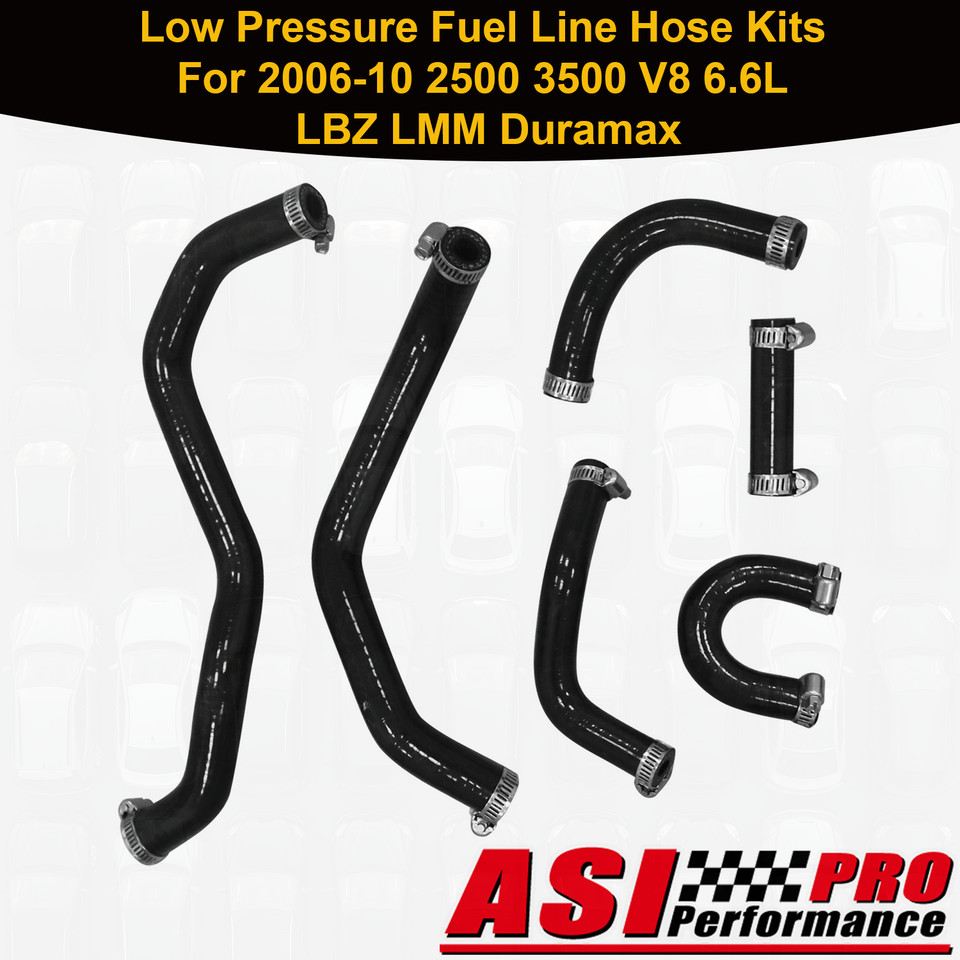 Low Pressure Fuel Line Hose Kits For 2006-10 2500 3500 V8 6.6L LBZ LMM ...