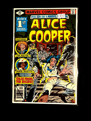 1979 1ST ALICE COOPER MARVEL COMIC BOOK ORIGINAL AND COMPLETE | eBay