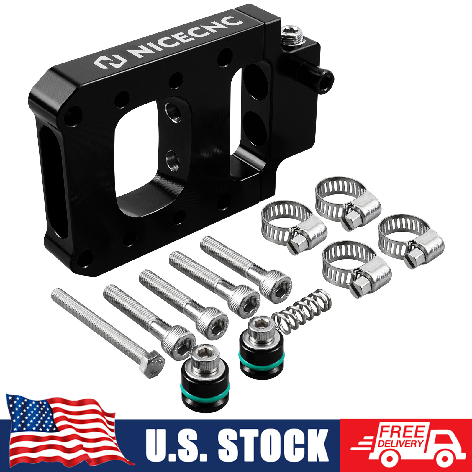 NICECNC TPI Injector Relocation Block For KTM 300 XCW TPi/TPi Six Days ...