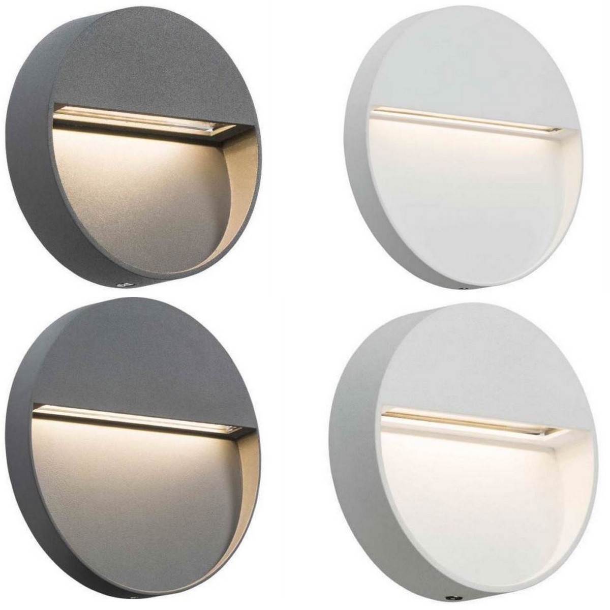 Round Surface Mounted Exterior Led Wall Lights Kanlux BENO ECO IP65