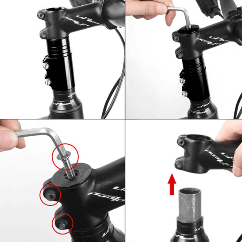 Bicycle Handlebar Riser Bike Extender Bicycle Fork Stem Raiser Head Up ...