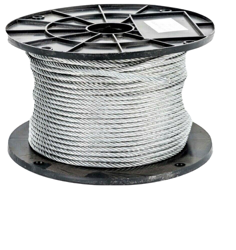 Galvanised Wire Rope Cable 6x19 Construction 6mm X 100M - Cable Plants ...