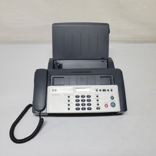HP 640 Fax Inkjet Printer Fax Machine NO INK Tested Working | eBay