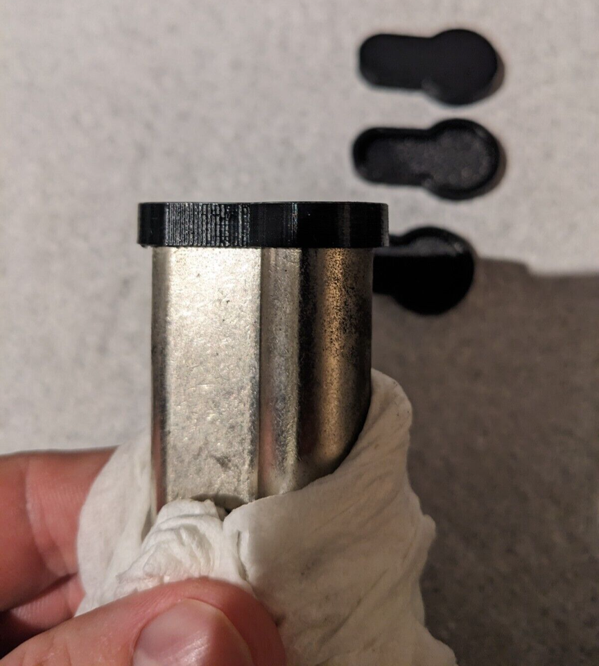 2x Keyhole Lock Cover Door Lock Cover Draft Draught Excluder Cap ...