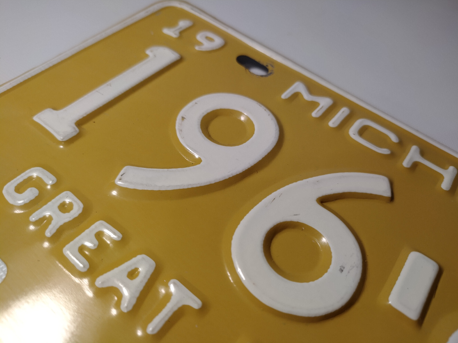 Authentic Michigan License Plate 1970 - Trailer 196-897 | eBay