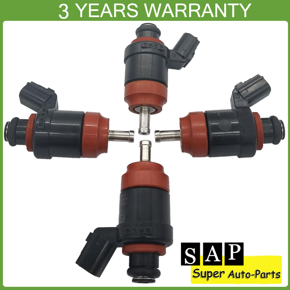 Set of 4 LPG/CNG Gas Fuel Injectors 63CC KN9 E4 EF06 67R-010310 110R ...