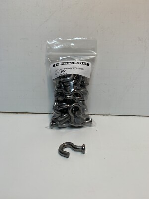 50 Heavy Duty J Hooks (Trap Modification Trapping Supplies Trap ...