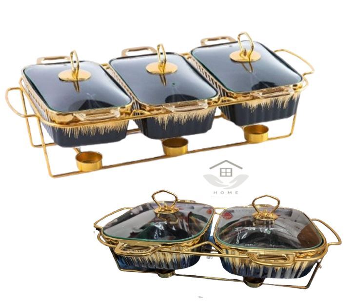 Ceramic Chafing Dish Food Warmer Buffet Wedding Party Gift | eBay UK