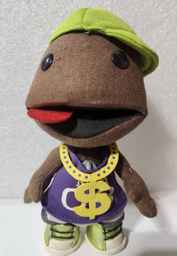 Sackboy Rap Rapper 2010 Senario Stuffed Plush PS3 Little Big Planet 2 ...