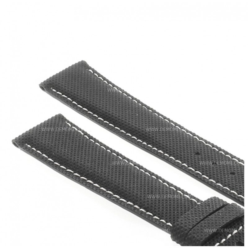 Longines Synthetic Black Strap 19/16 mm Heritage Legend Diver Size XL ...