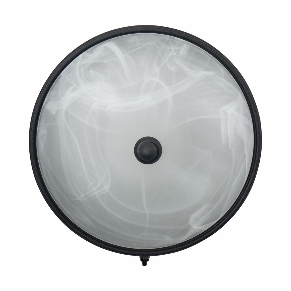 RV Camper Ceiling Light 12V LED Textured Black RV Overhead Light ...