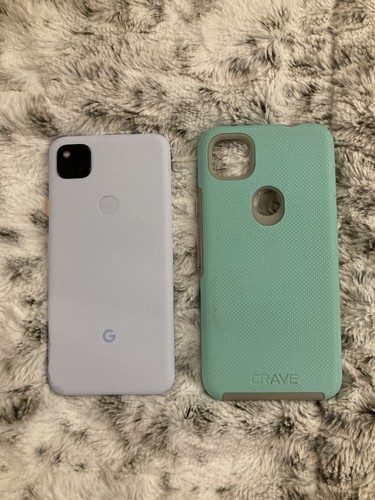 Google Pixel 4a - 128 GB - Barely blue (Unlocked) G025J Bundle | eBay