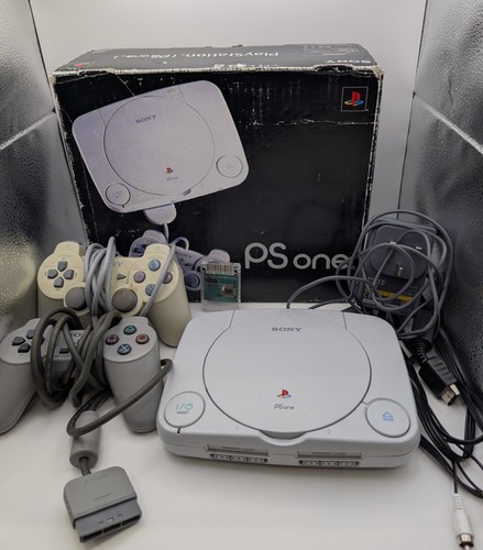 Sony Playstation Boxed PSone Slim Console Bundle & Inserts x2 ...