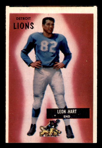 1955 Bowman Football #19 Leon Hart VG *e1 | eBay