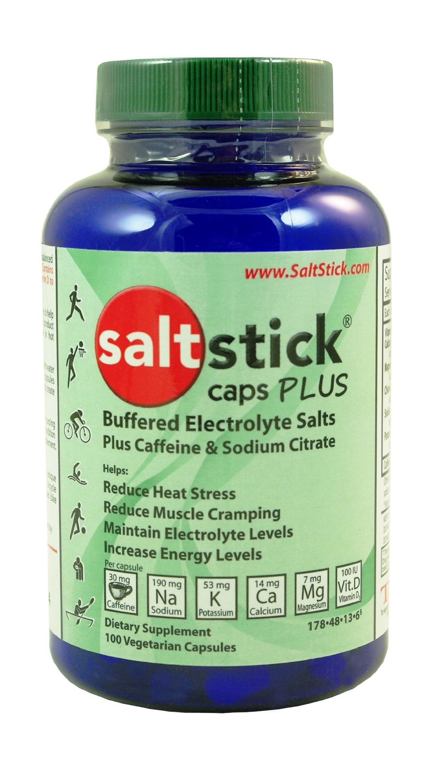 Saltstick Electrolyte Caps Plus (100-Capsules) | eBay