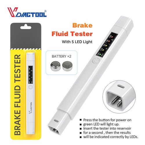 Brake fluid test pen Moisture Diagnostic Liquid Testing Tool | eBay ...