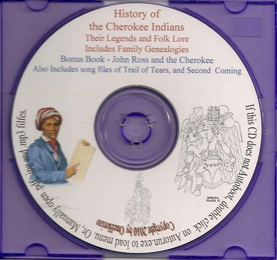 Cherokee Indian History, Legends and Folklore-Genealogy | eBay