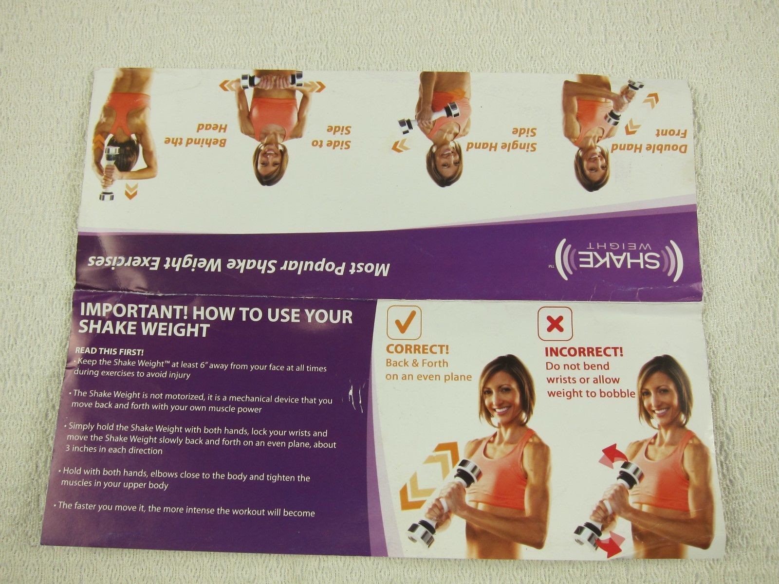 Shake Weight for Women Model SW2000RT 2.5lb with DVD As seen on TV | eBay