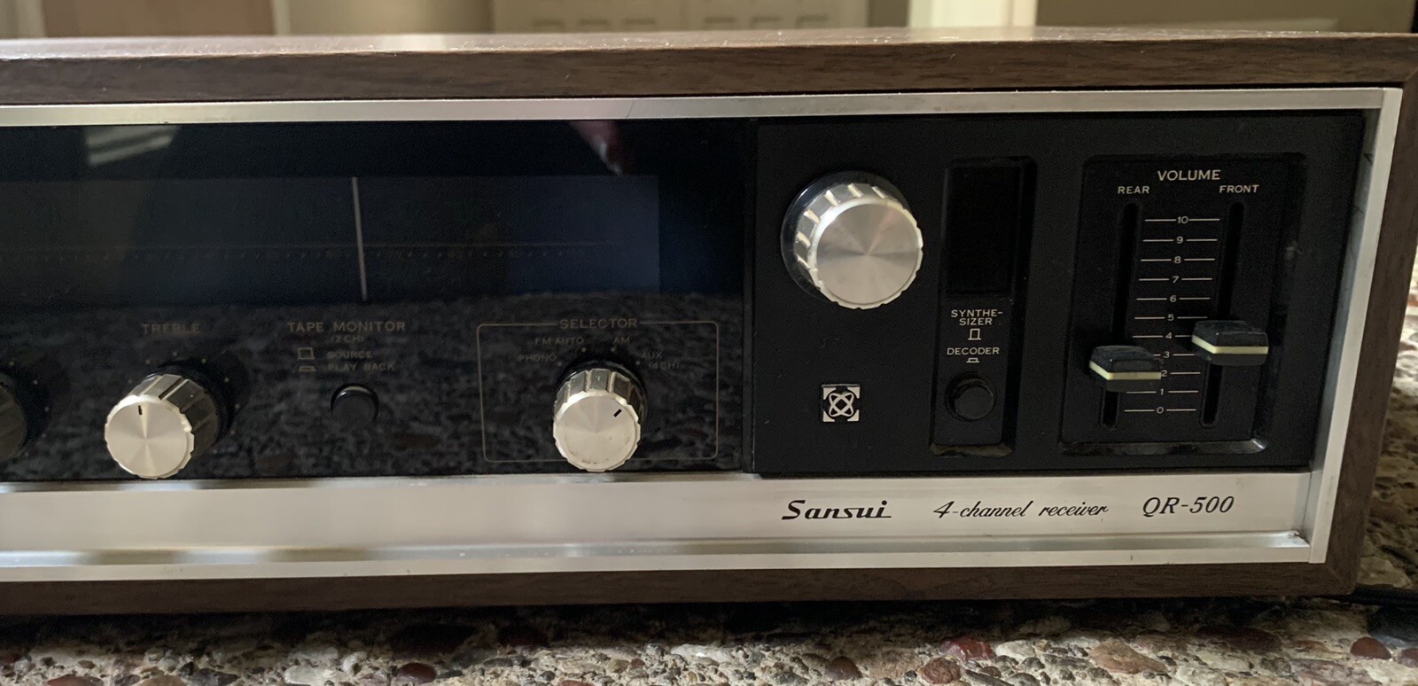 Vintage Sansui QR-500 Quadraphonic Four Channel Receiver 1973 Amplifier ...
