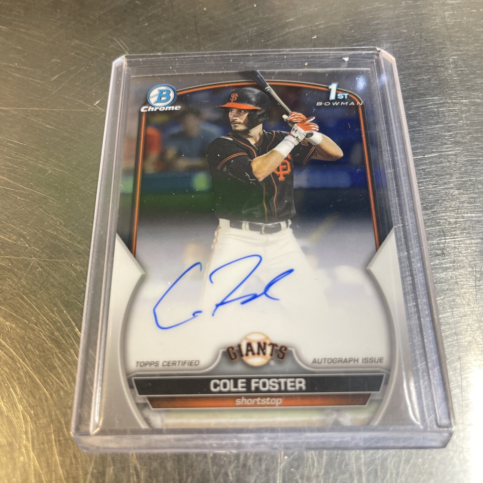2023 Bowman Chrome Draft Cole Foster Auto (CDA-CF) | eBay