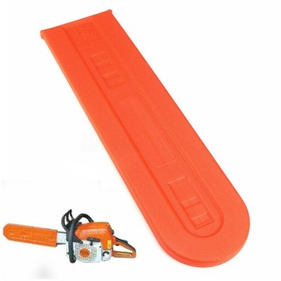 Chainsaw Scabbard Guard in Bright Orange Fits Various Size Bars Up to ...