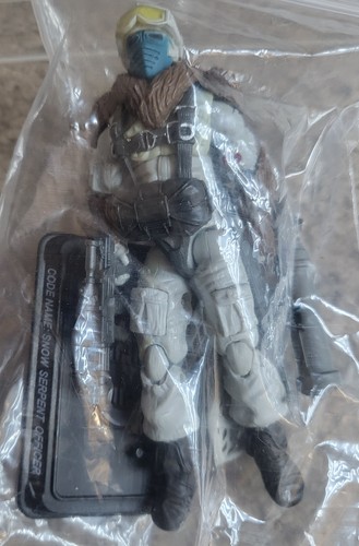 GI Joe SNOW SERPENT OFFICER v1 3.75" Figure Arctic Assault Squad | eBay