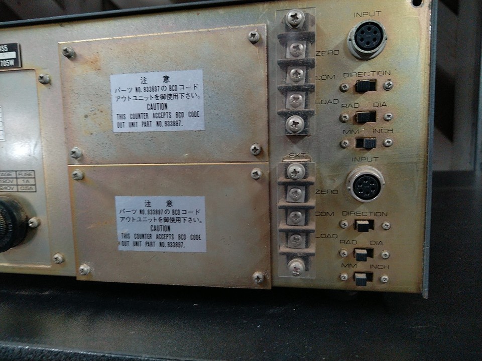 Mitutoyo MLP-7705W Digital Readout, 2 Axis Indicator Display | eBay
