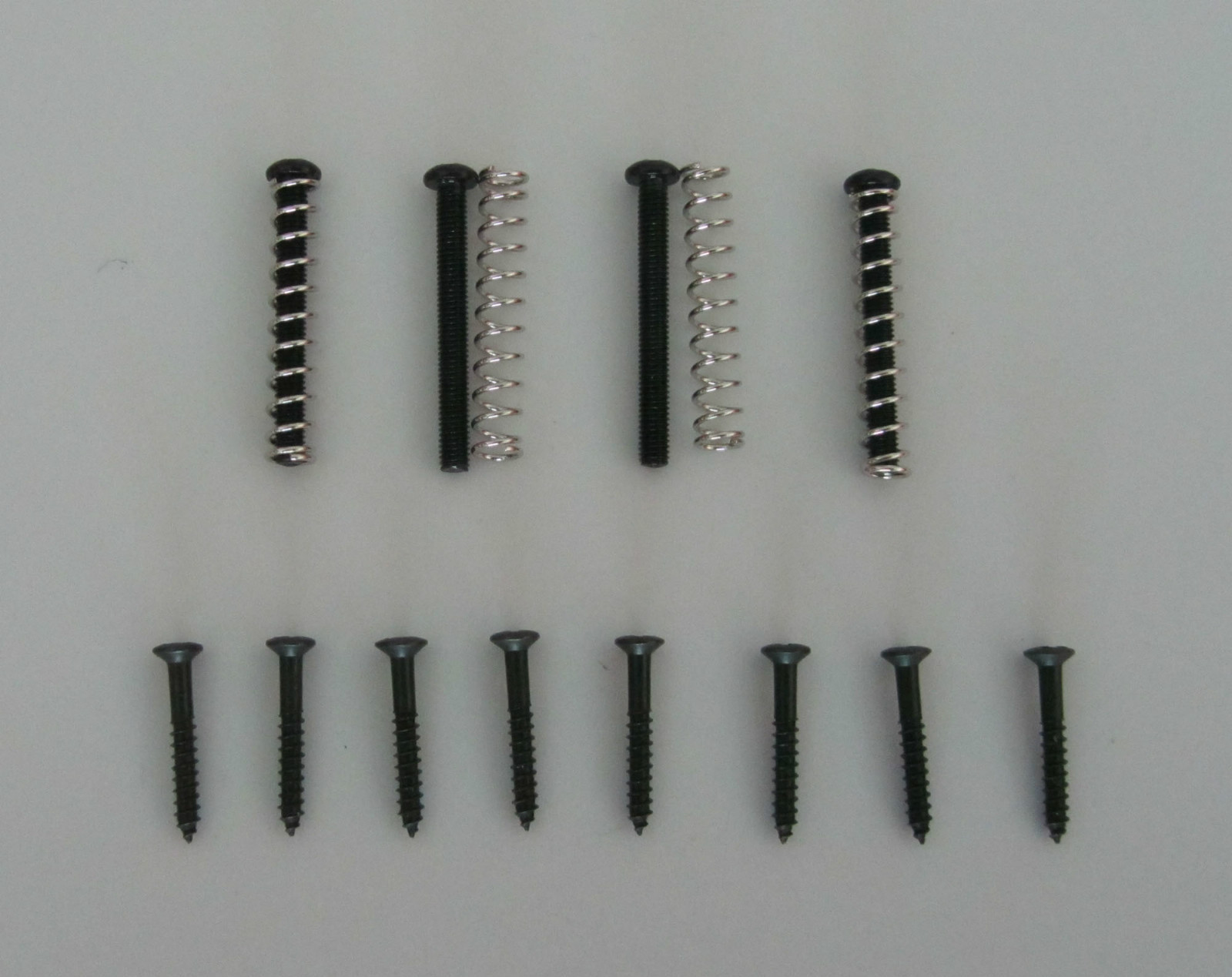 Humbucker Pickup Screws Kit Pickup Ring Surround Mounting Screws Black ...