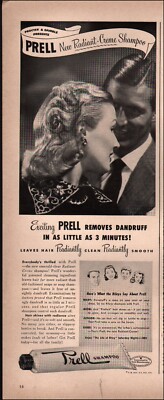 1948 Vintage ad Prell shampoo Retro Cosmetic Hair Fashion Care Photo 12 ...