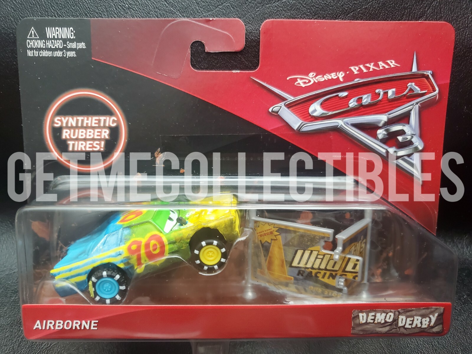 DISNEY PIXAR CARS 3 AIRBORNE RUBBER TIRES DEMO DERBY SAVE 6% GMC | eBay