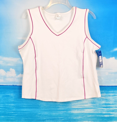 NWT PRO SPIRIT Womans WHITE Tennis Top Workout Shirt Lightweight ...