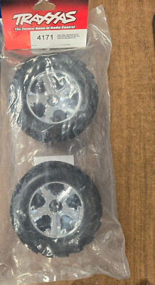 Fits Traxxas Stampede XL-5 2.8 Talon Tires And Chrome Wheels VXL 2wd ...