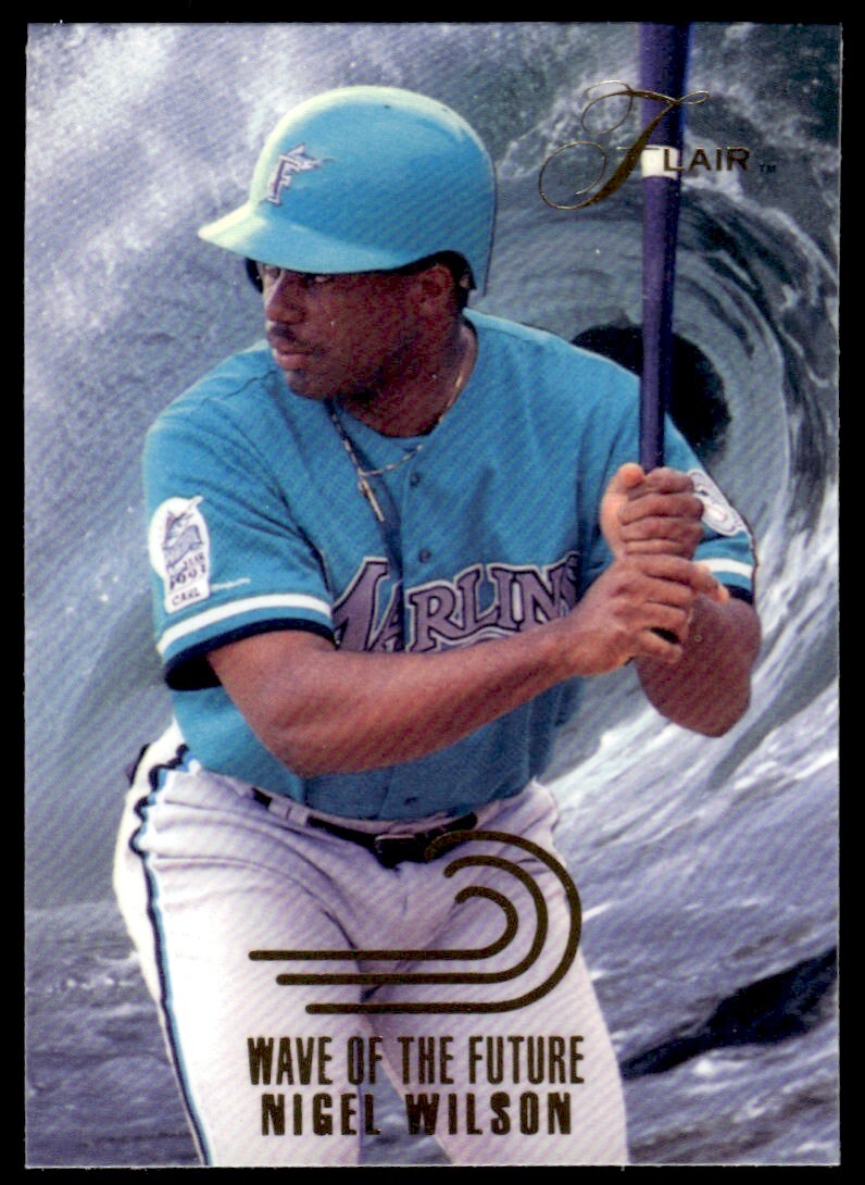 1993 Flair Wave of the Future Darrell Whitmore Florida Marlins #19 | eBay