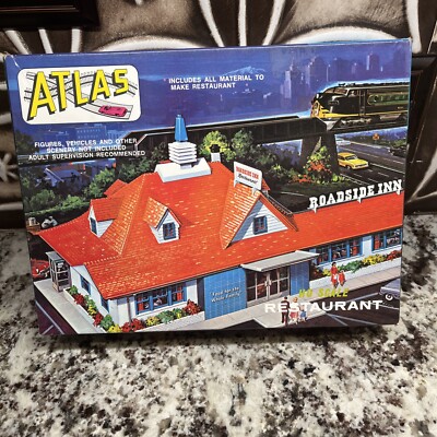 Atlas HO Roadside Restaurant Vintage Model Railroad Building | eBay
