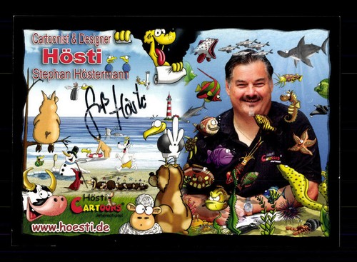 Stephan Höstermann Autogrammkarte Original Signiert Cartoonist ## BC ...