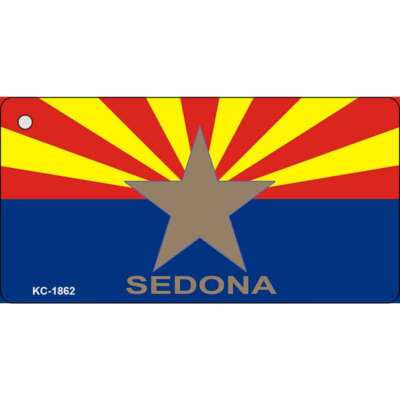 Sedona Arizona State Flag Novelty Aluminum Key Chain KC-1862 | eBay