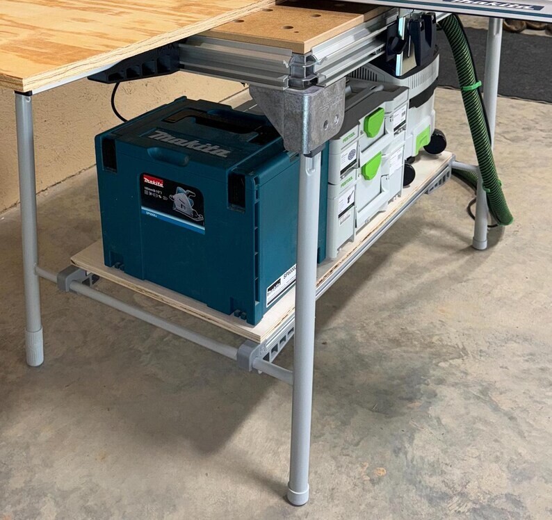 Multifunction table Bottom Shelf Festool Table MFT3 Table Gray Free ...
