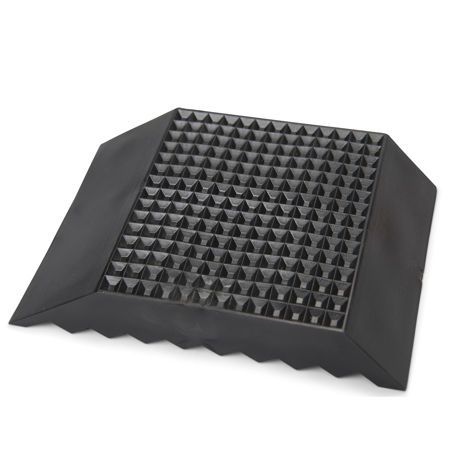 Unisex Adult Waffle 1" Heavy Black Field Goal Tee (Retail Packaging ...