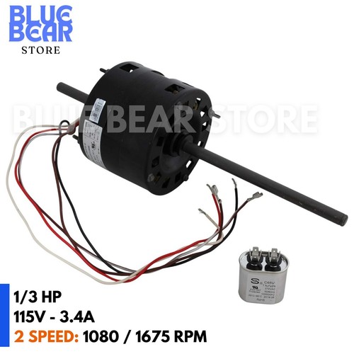 RV Air Conditioner Motor D1092 for Coleman Mach RV AC 48004 48014 48064 ...