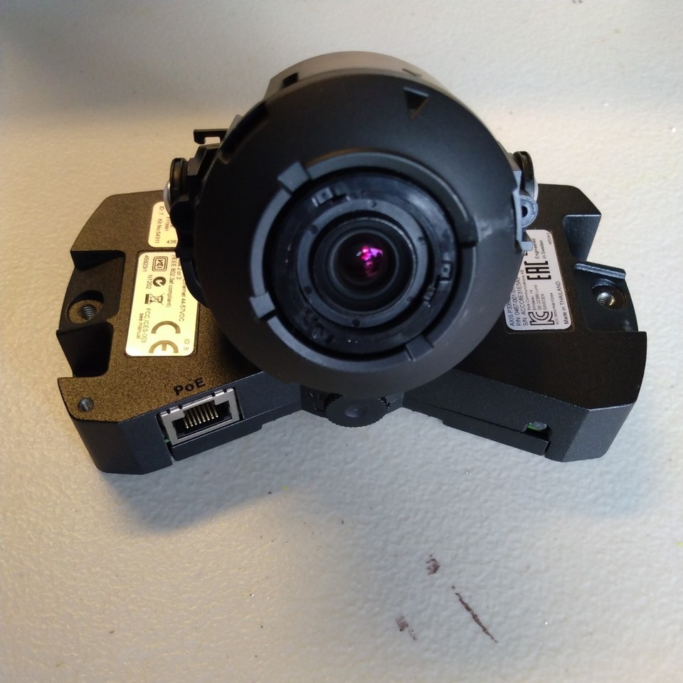 AXIS P3354 12mm Dome White Security Safety Surveillance CAMERA | eBay