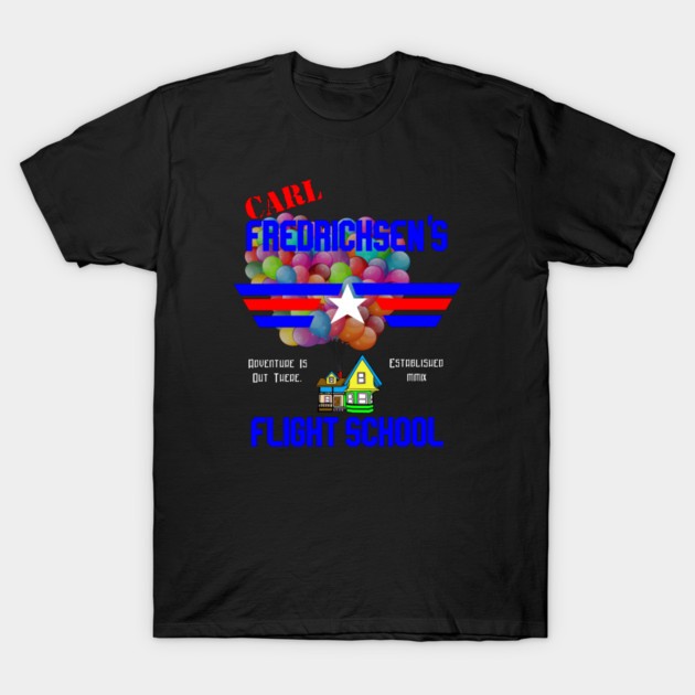 Disney Carl Fredricksen's Flight School T-Shirt Men Women Unisex11 | eBay