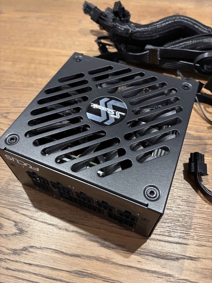 Seasonic Focus 650W SFX 80+ Gold SGX-650 Full-Modular Power Supply PSU ...