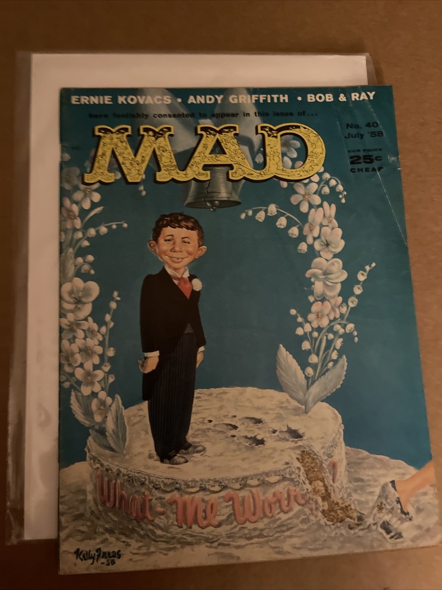 Mad Magazine Covers 1958