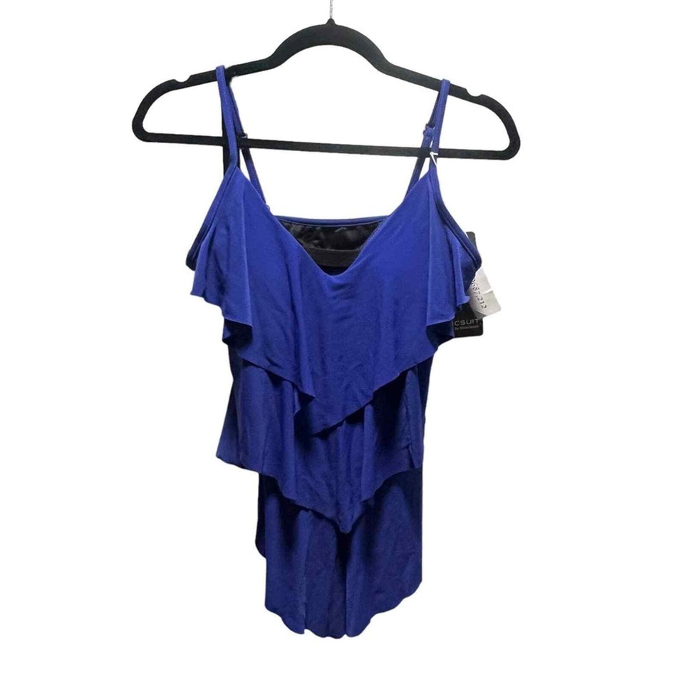 Magic Suit by MiracleSuit Rita Tankini Top in Midnight Blue, New with ...