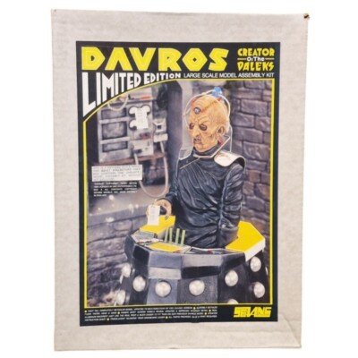Doctor Who Davros model kit made by SEVANS in 1991 - Limited edition ...