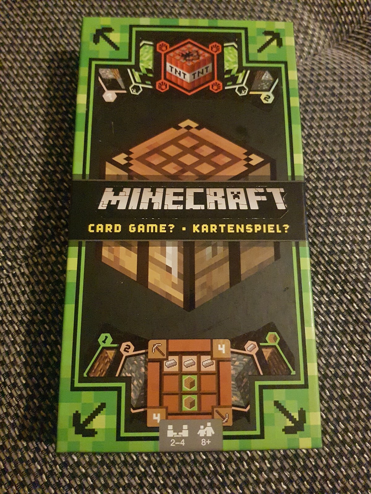 Minecraft Card Game Mojang opened never used | eBay UK